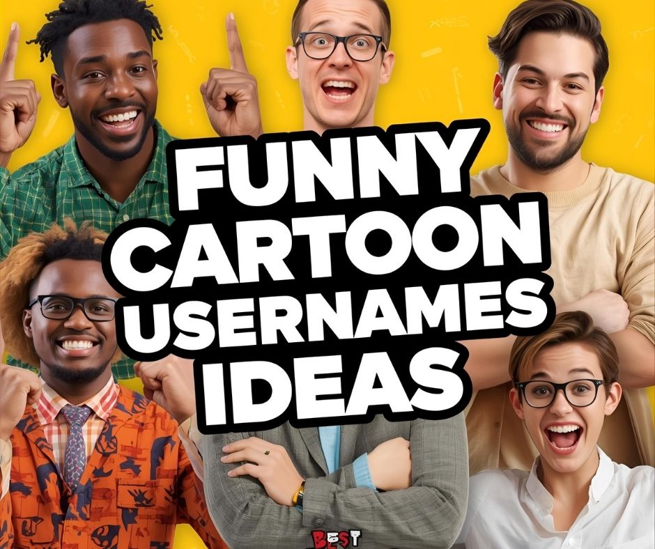 750 + Cool and Funny Cartoon Usernames Ideas